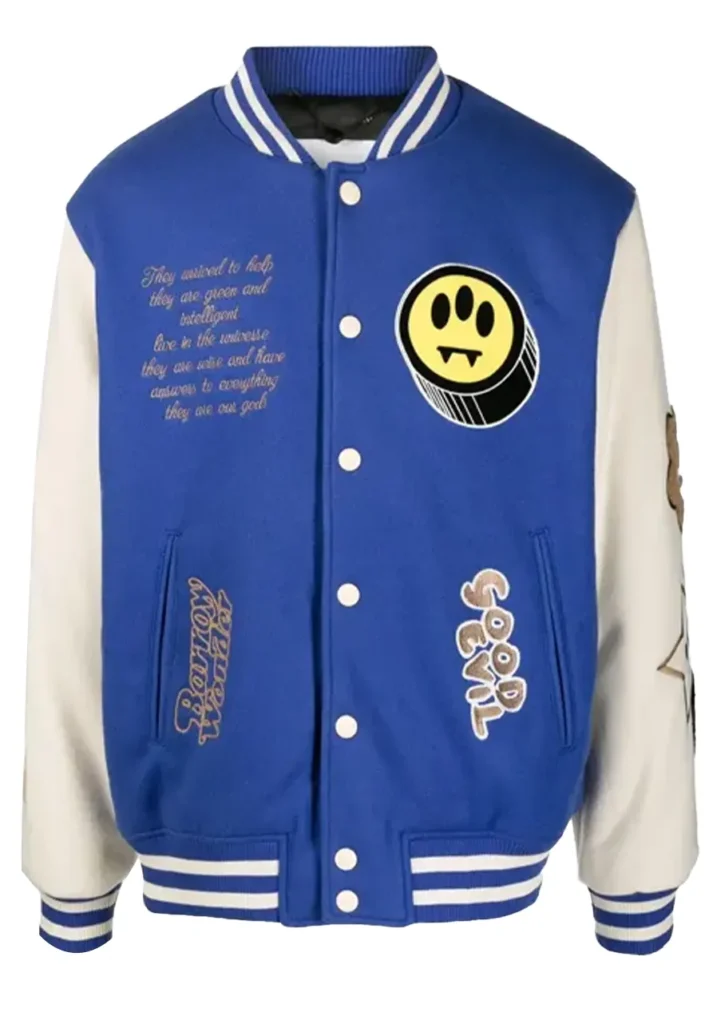 Barrow Logo Varsity Jacket - Real USAJacket