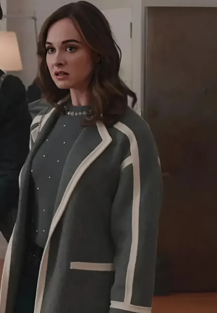 Elsbeth 2024 Audrey Corsa Grey Coat - Real USAJacket