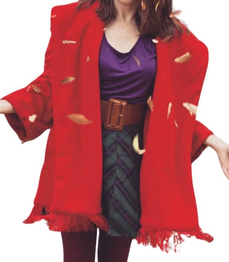 Hocus Pocus Allison Red Coat | USA Jacket