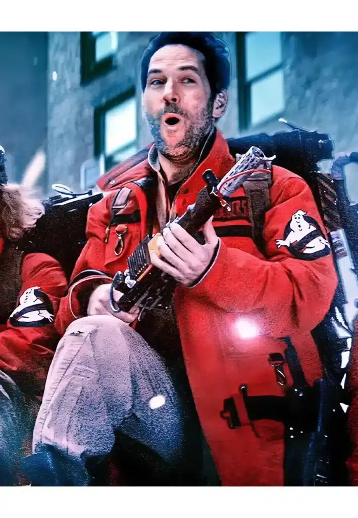 Paul Rudd Ghostbusters Red Jacket | USA Jacket