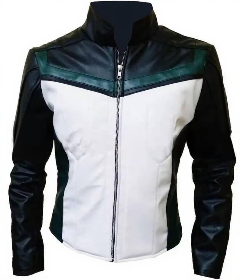 Super Green Man Lantern Guy Gardner Jacket – DC Cosplay Style - Real ...