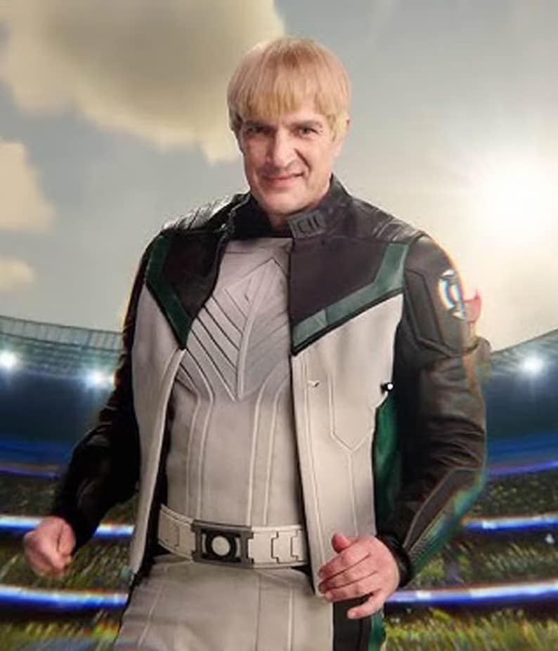 Super Green Man Lantern Guy Gardner Jacket – DC Cosplay Style - Real ...